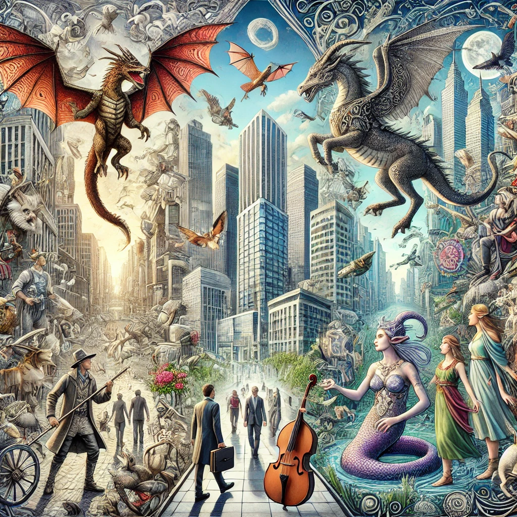 Mythical Creatures in Modern Times: Dragons, Elves, and More - Rik's Cave